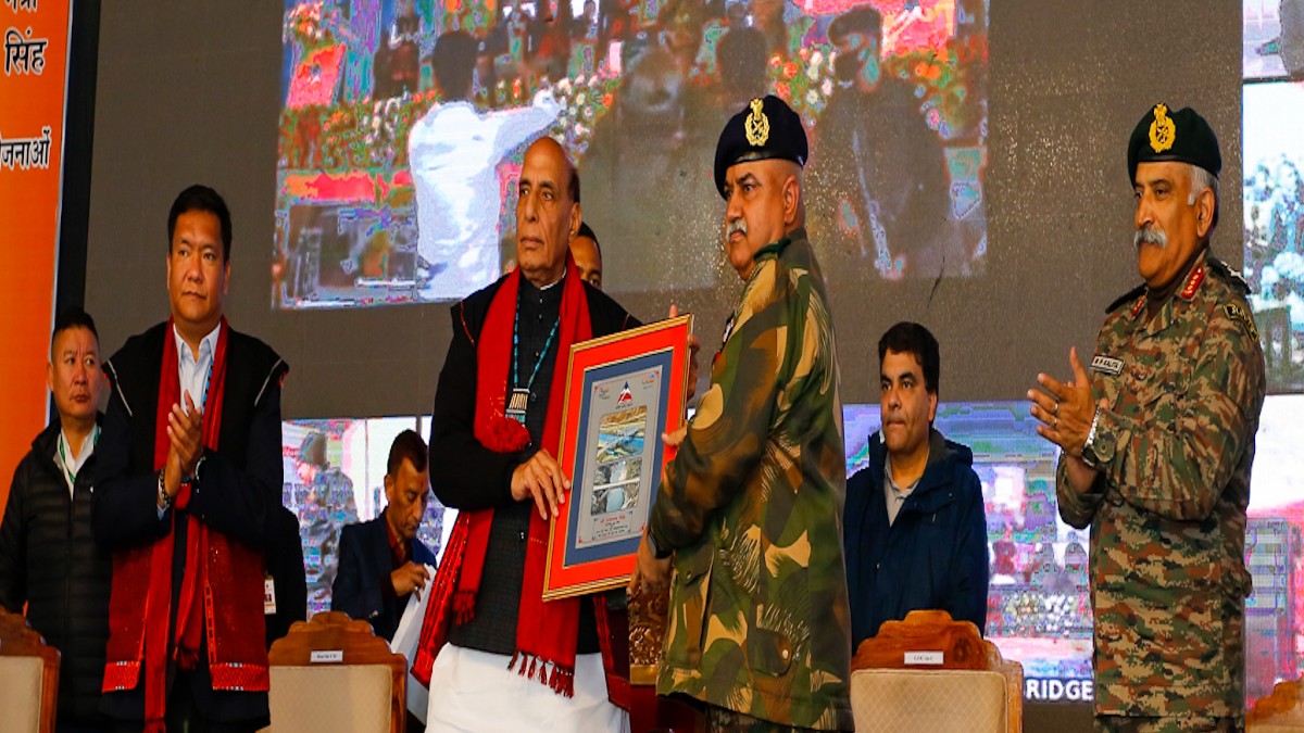 "BRO is the nation’s bro (brother)" says Rajnath Singh; 28 projects ...