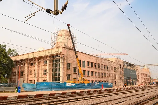Ayodhya Railway Station getting a facelift! See pictures of ongoing redevelopment - Railways ...