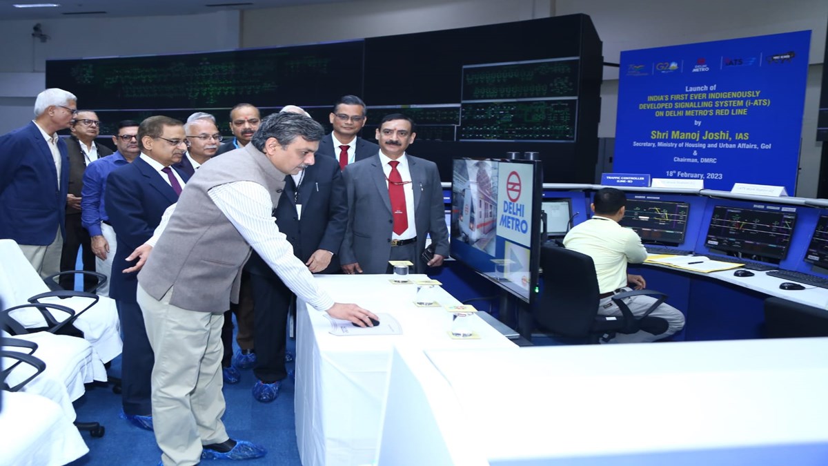 India launches 1st indigenously developed ATS system for DMRC; becomes ...