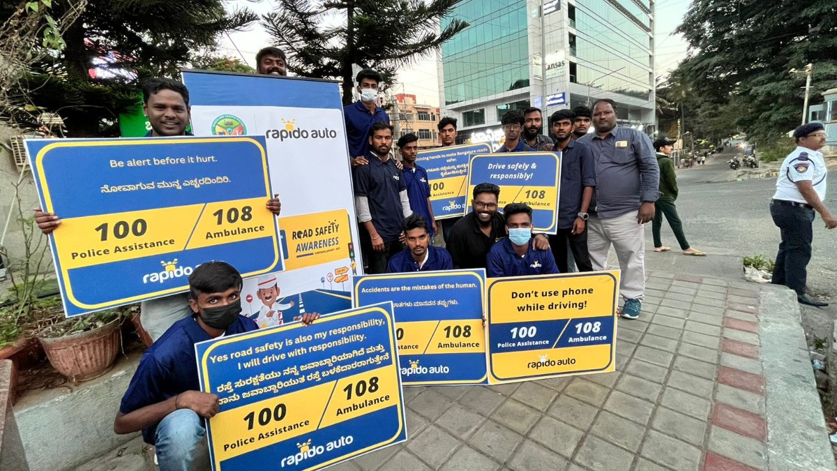 Rapido launches road safety awareness campaign in collaboration with ...