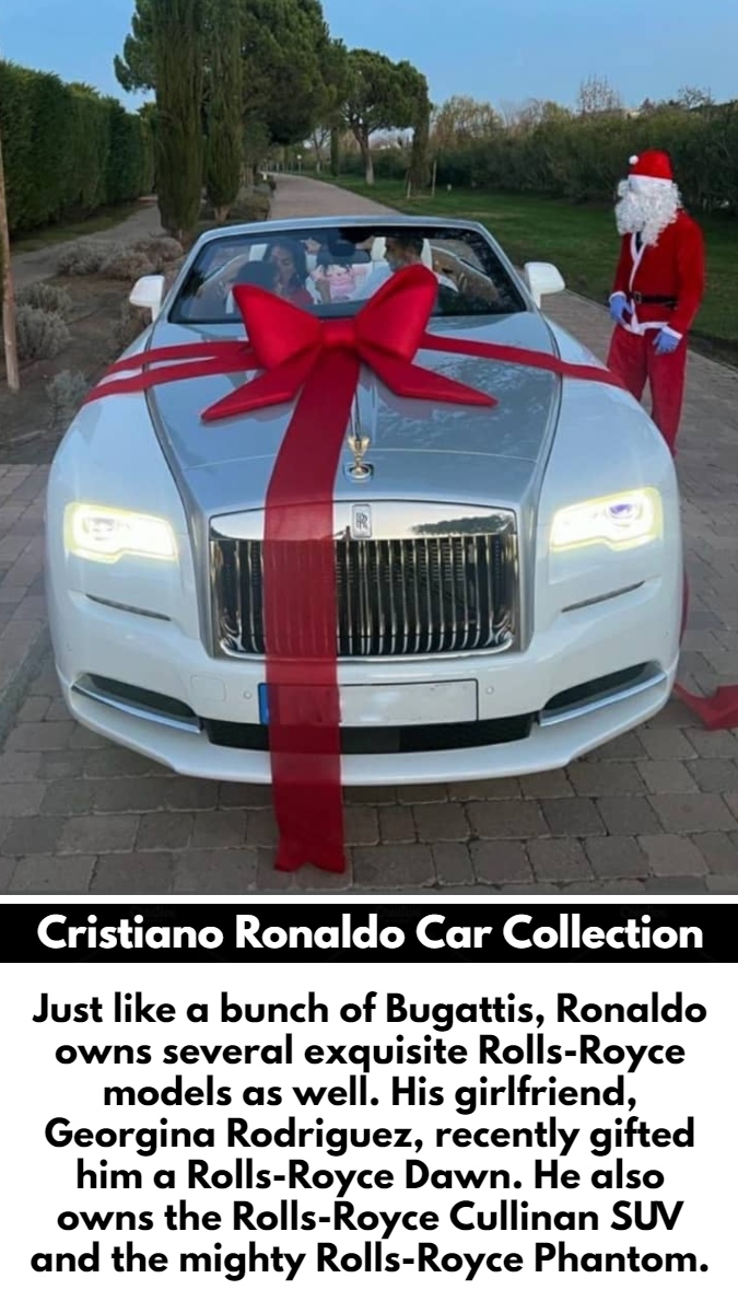 Cristiano Ronaldo Car Collection: Bugattis, Ferraris, Rolls-Royce' & more