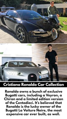 Cristiano Ronaldo Car Collection: Bugattis, Ferraris, Rolls-Royce' & more