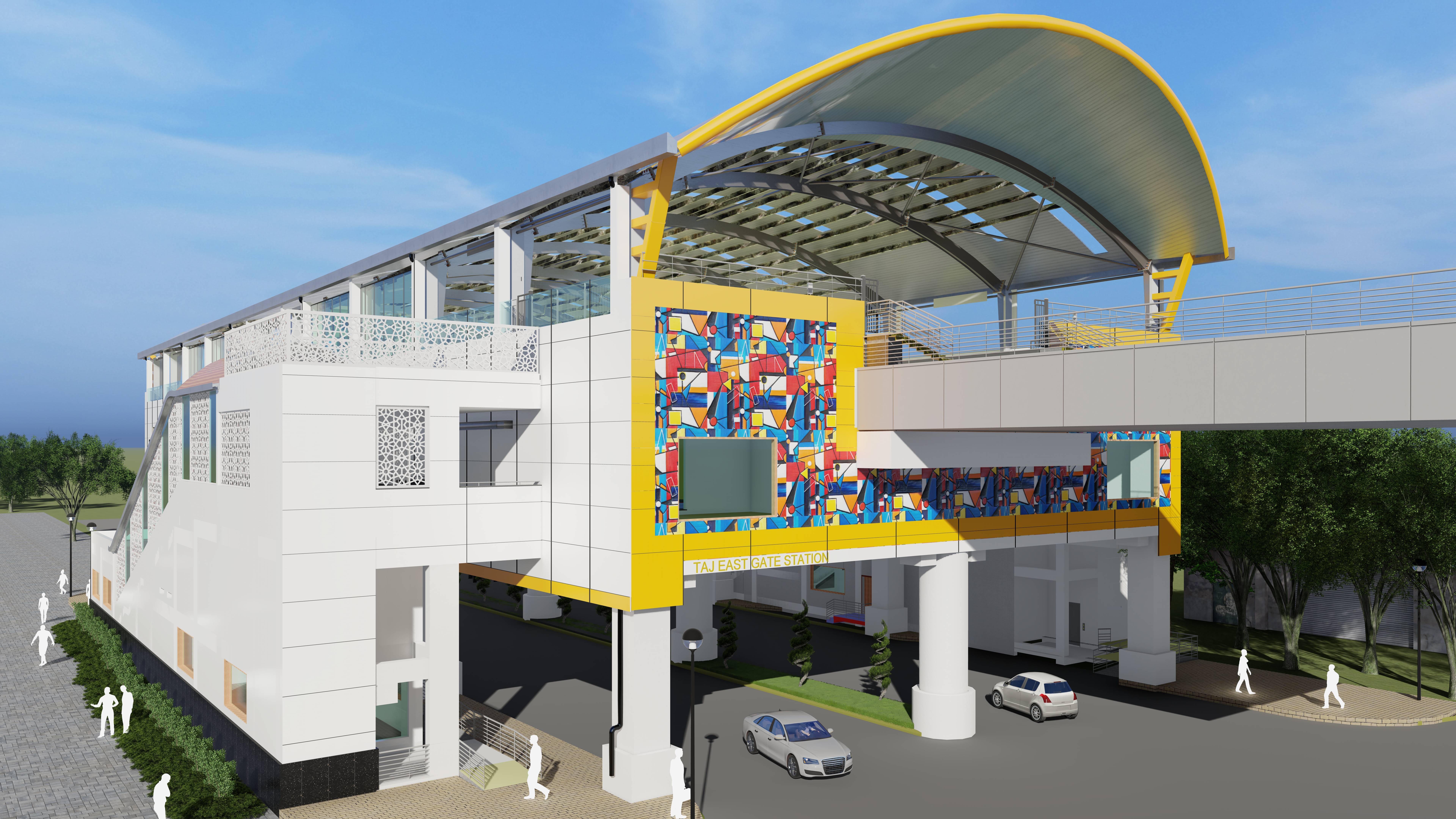 Agra Metro Rail project: Metro stations to reflect Mughal architecture ...