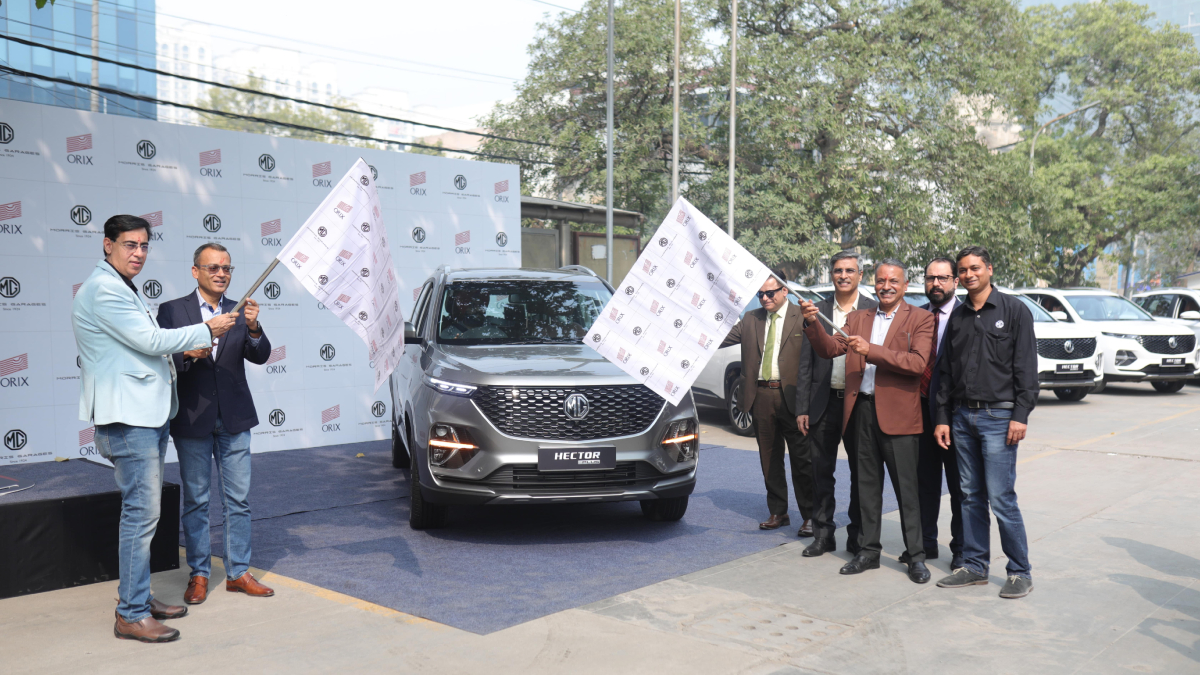 MG Motor India delivers 108 Hector SUVs to Orix - Express Mobility News ...