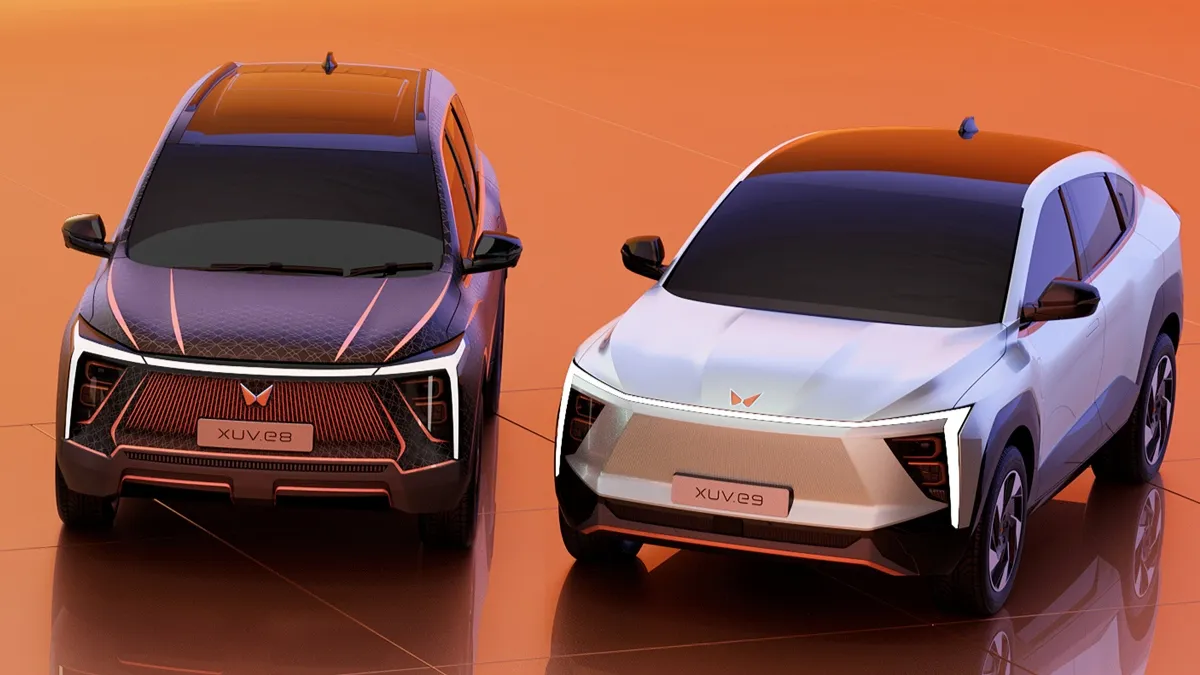Mahindra XUV, BE concept electric SUVs image gallery: India debut today ...