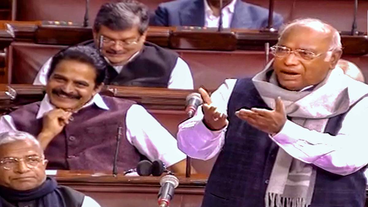 Rajya Sabha: Congress objects to Jagdeep Dhankhar expunging portions from Mallikarjun Kharge’s ...
