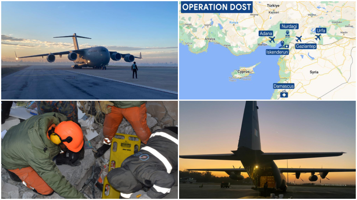 Operation Dost: More humanitarian assistance from India reaches ...