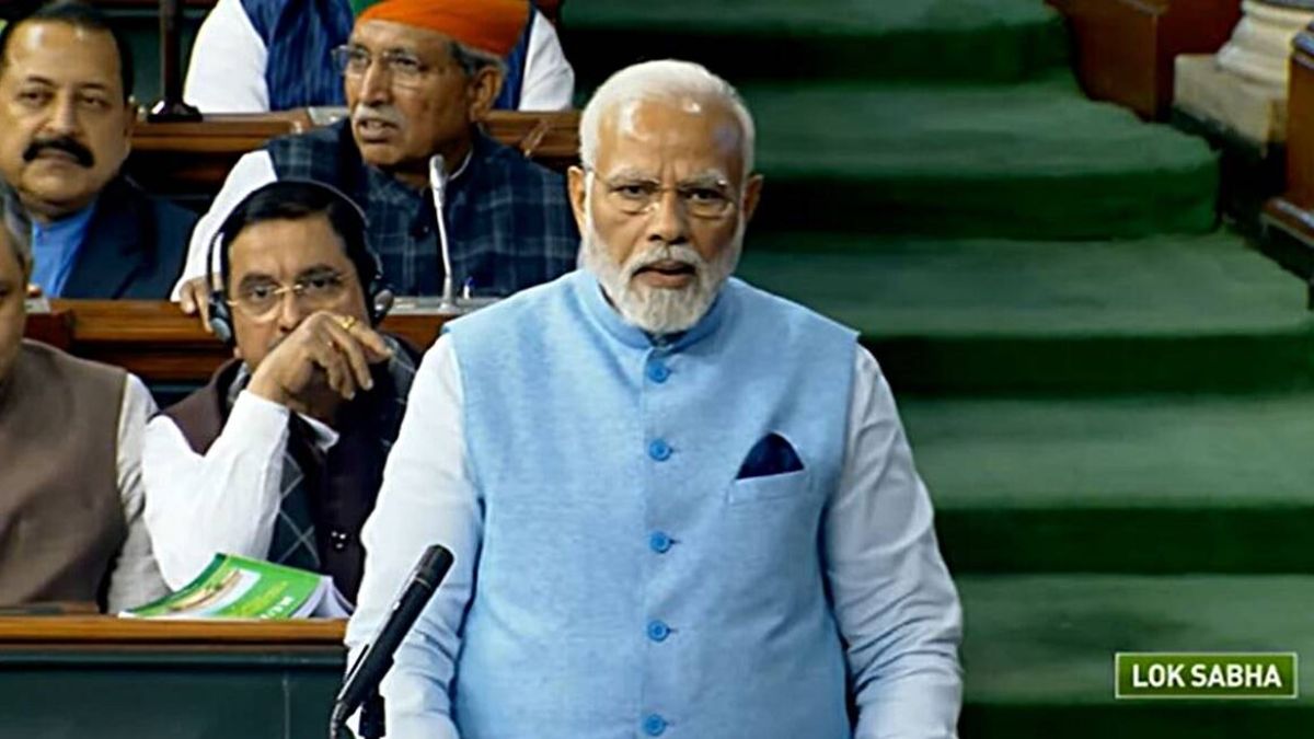 PM Modi in Lok Sabha: World looking at India with hope, some frustrated persons can’t accept it ...