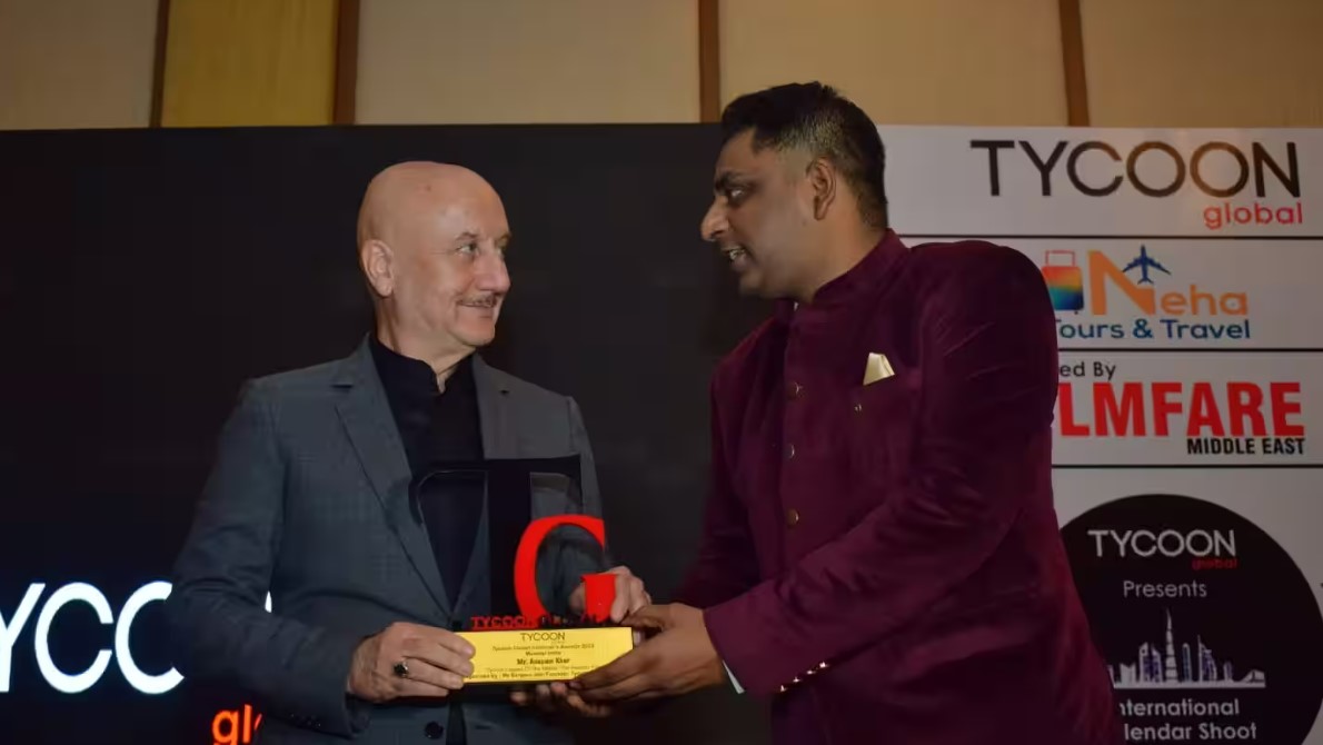 Anupam Kher Receives Grand Tycoon Global Achievers Award for The Kashmir Files; Check full list ...