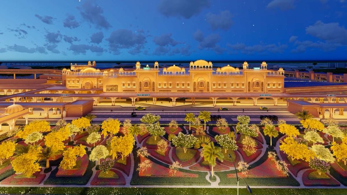 Modernising Jaipur Railway Station! Check stunning photos of ‘riveting ...
