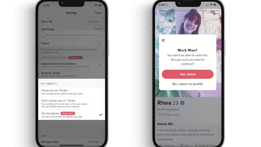 Tinder is getting an incognito mode to help you browse through profiles ...