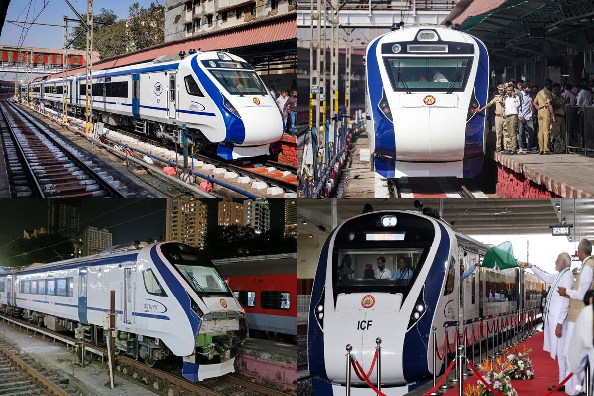 4 years of Vande Bharat: Story of India’s first semi high- speed train in Pics - business ...