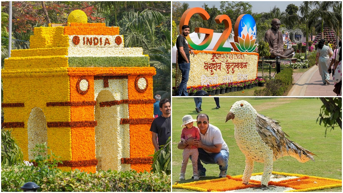 G20-themed Flower Fest kicks off in Delhi; four G20 nations participate ...