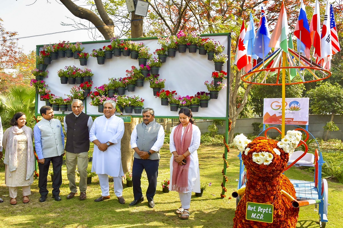 G20-themed Flower Fest kicks off in Delhi; four G20 nations participate ...
