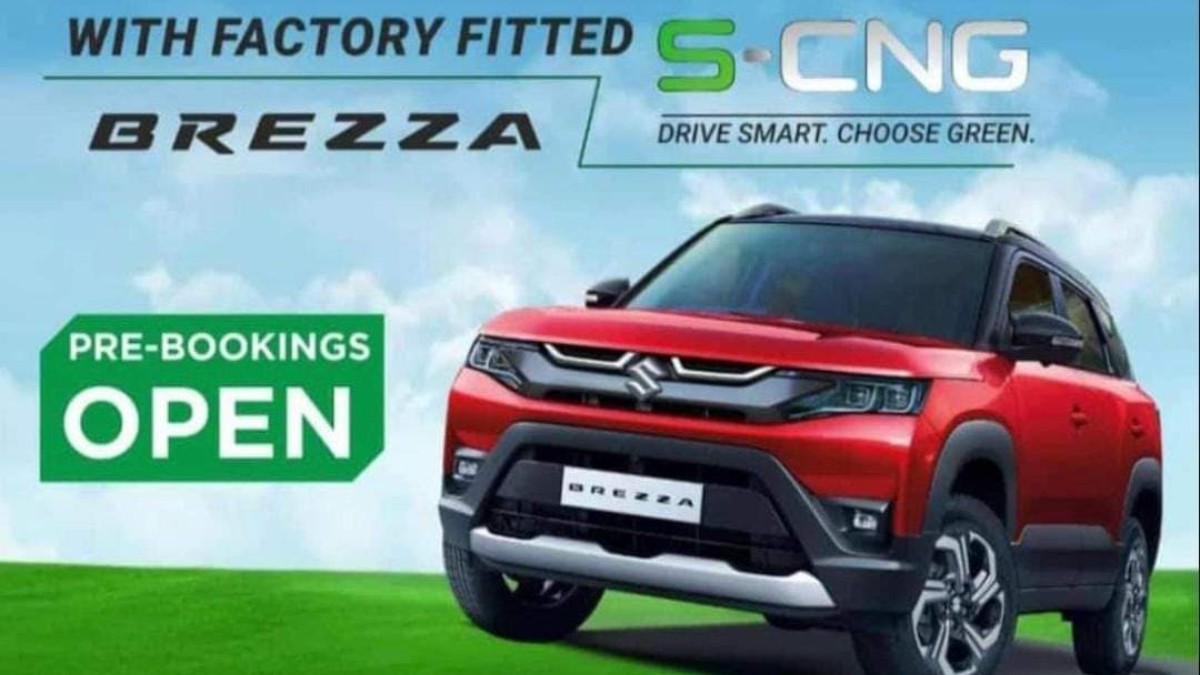 2023 Maruti Suzuki Brezza S-CNG bookings open: Price reveal soon - Car ...