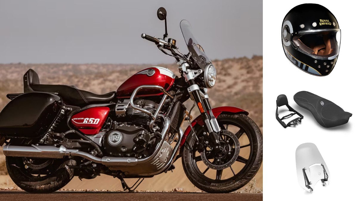 Royal Enfield Super Meteor 650 accessories: Top 25 add-ons with price list - Bike News | The ...