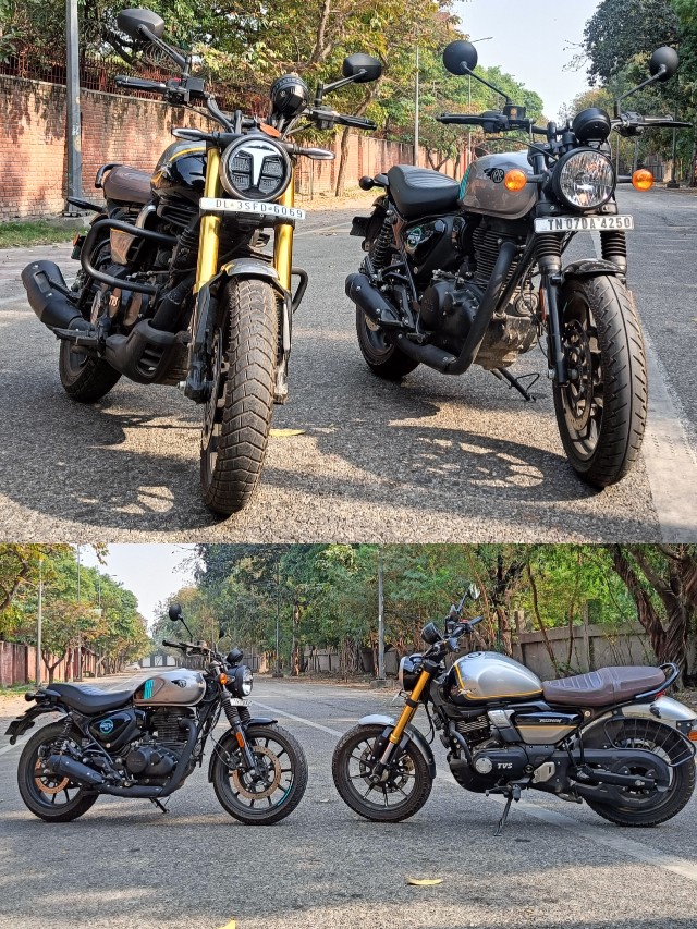 Royal Enfield Hunter 350 vs TVS Ronin: Battle of retro cruisers