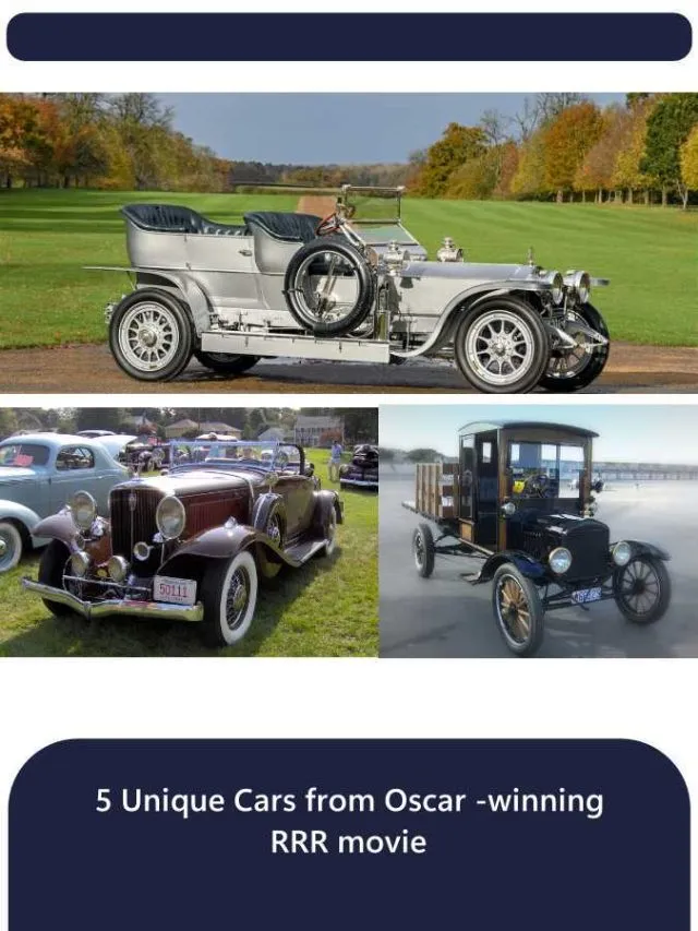 Unique cars from Oscar-winning RRR Movie