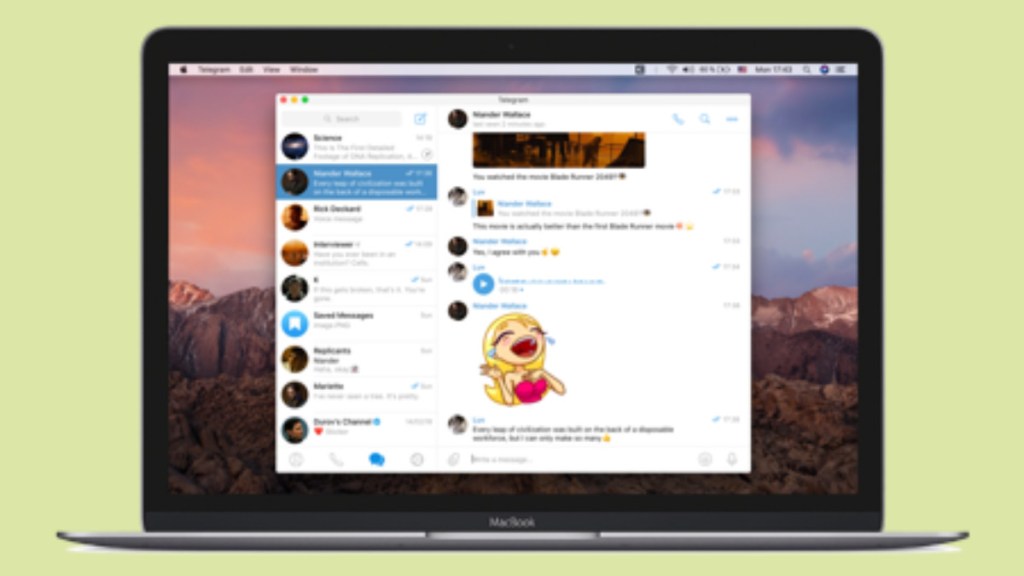 New Telegram for macOS update brings power saving mode, performance ...