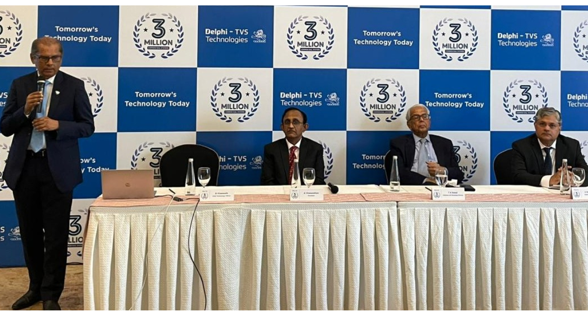 Delphi-TVS cross 3 million manufacturing milestone for common rail ...