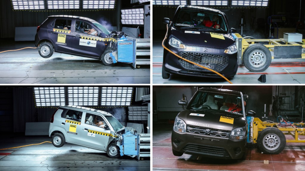 Maruti Suzuki WagonR and Alto K10 score 1-star and 2-star in Global ...