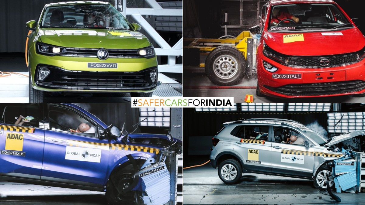 Top 10 Safest Cars in India with Global NCAP rating: Virtus, Slavia ...