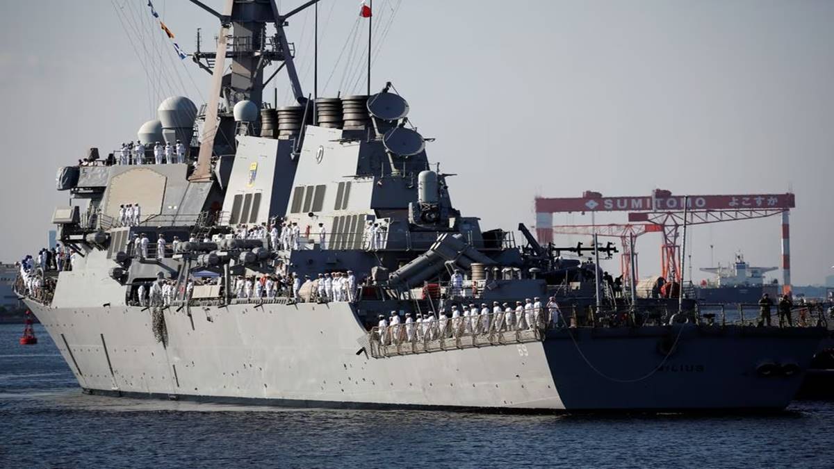 US Navy says destroyer conducts navigational rights mission in South ...