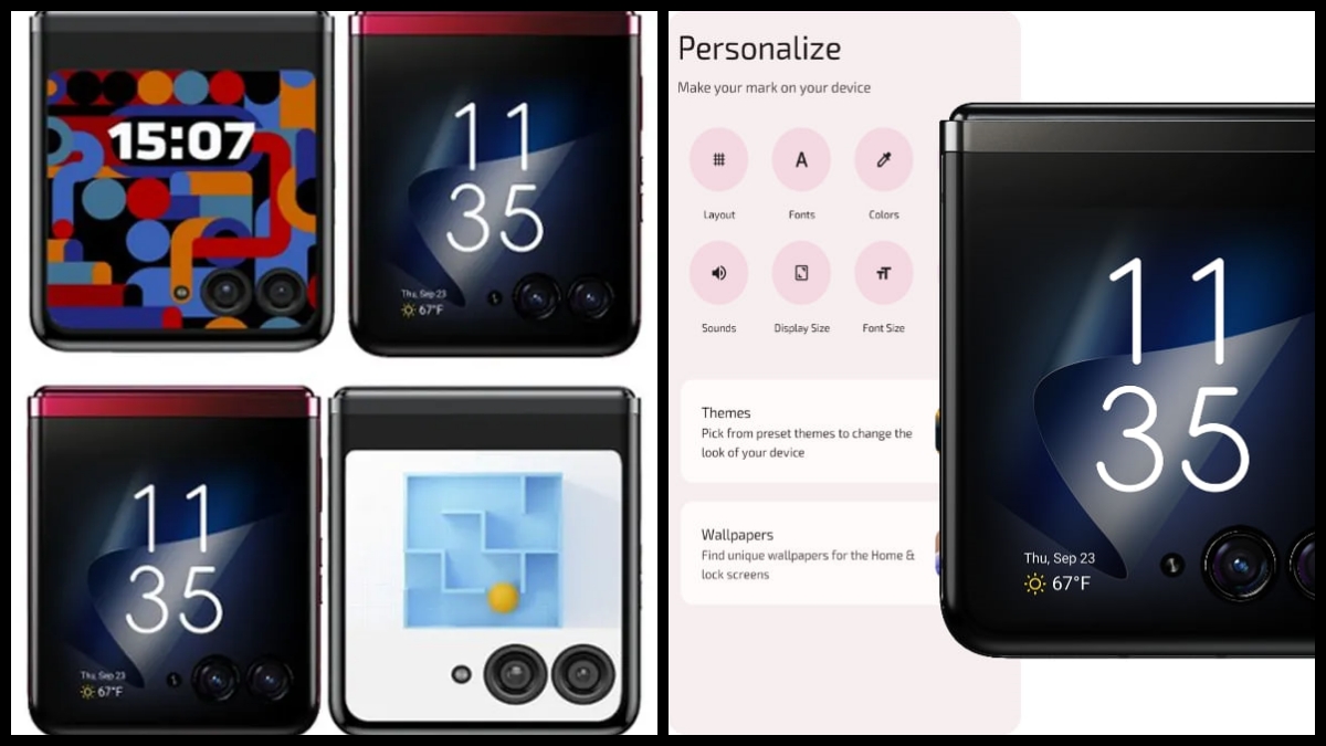 Motorola’s next Razr flip phone to come with highly customisable 3.5 ...