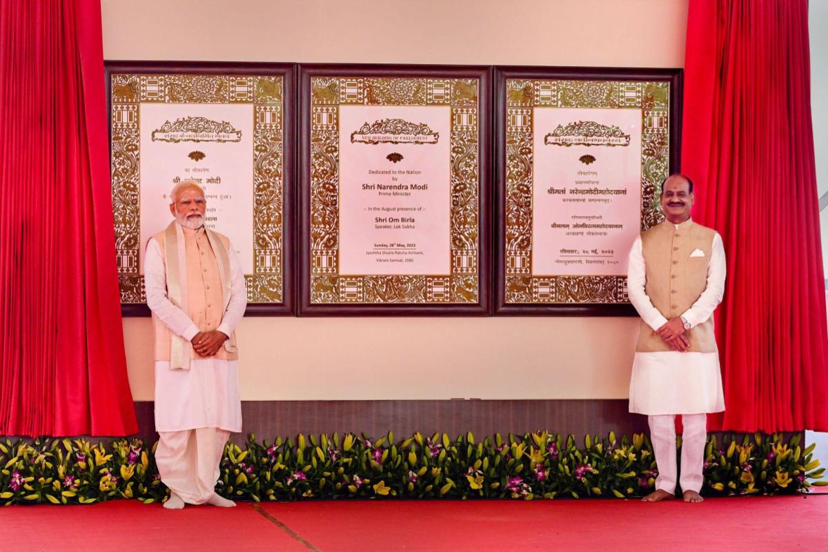 PM Modi unveils new Parliament building, installs ‘Sengol’ in LS ...