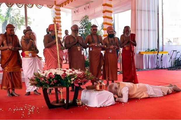 PM Modi unveils new Parliament building, installs ‘Sengol’ in LS ...