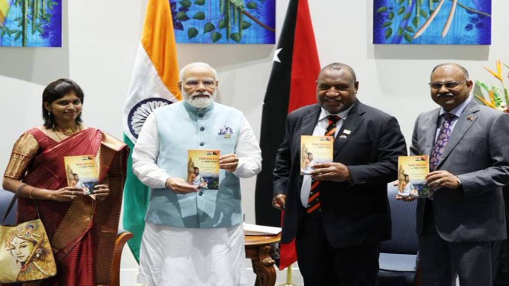 PM Modi releases Tamil classic 'Thirukkural' in Tok Pisin language of ...