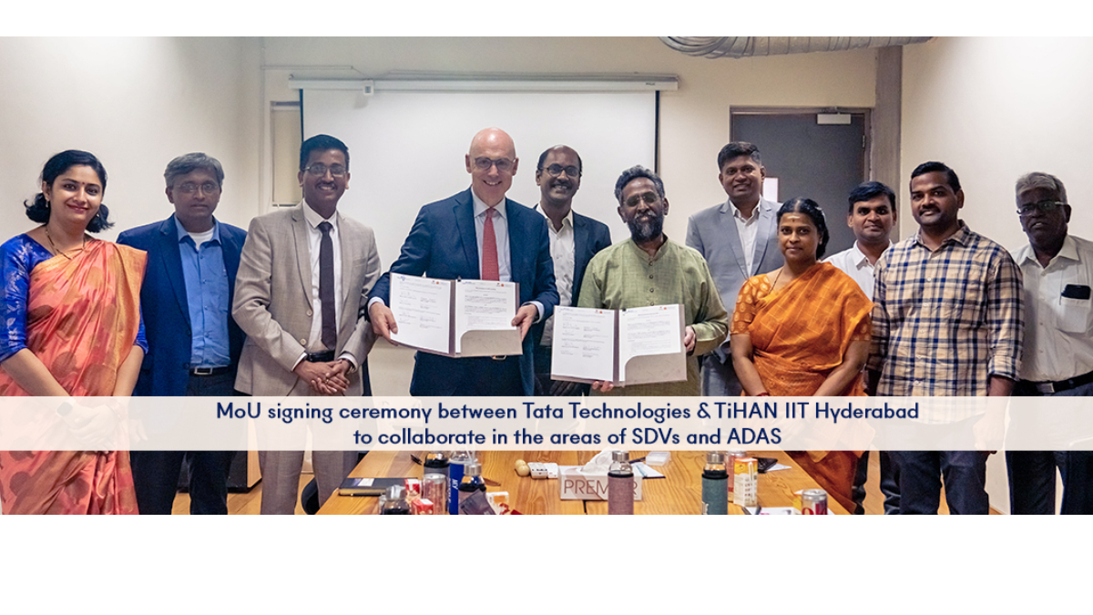 Tata Tech, IIT Hyderabad to work on Software Defined Vehicles and ADAS solutions - Express ...