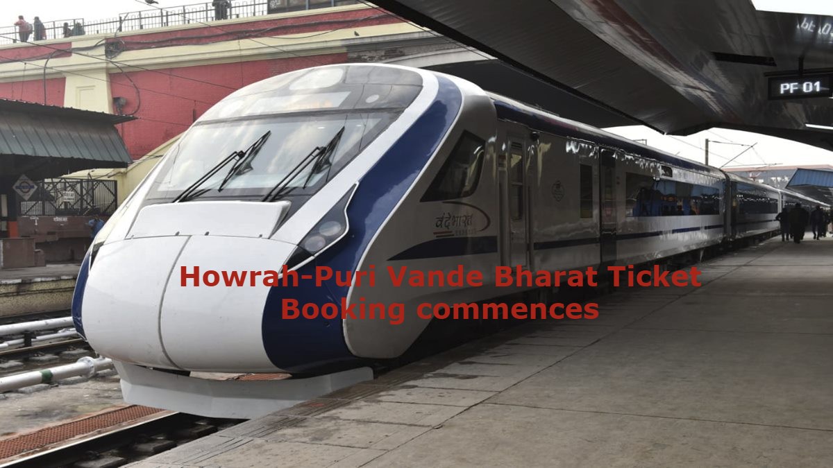 Good news for rail passengers! Indian Railways begins ticket booking for Howrah-Puri Vande ...
