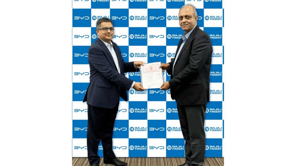 BYD India partners Bajaj Finance to offer retail financing on its EV ...