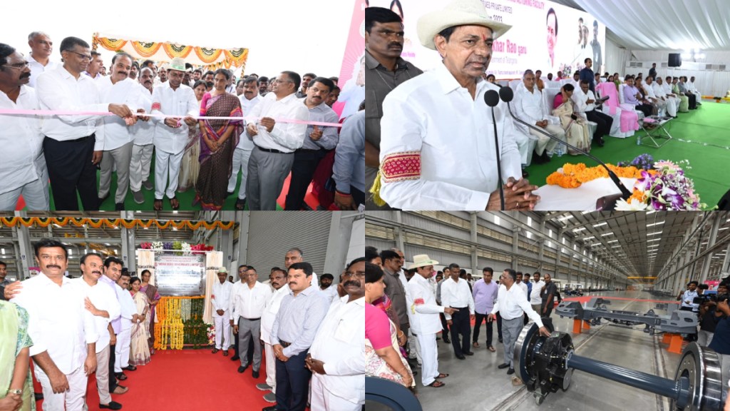 India’s largest private rail coach factory inaugurated in Telangana ...