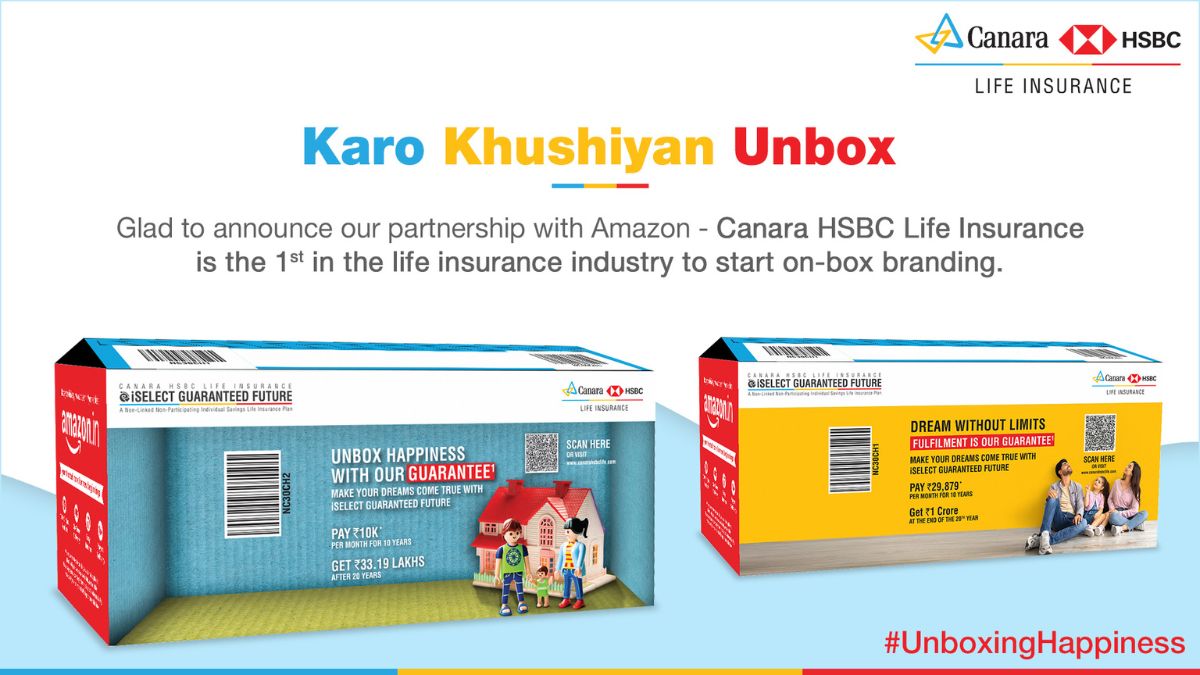 Canara HSBC Life Insurance collaborates with Amazon Ads for on-box ...