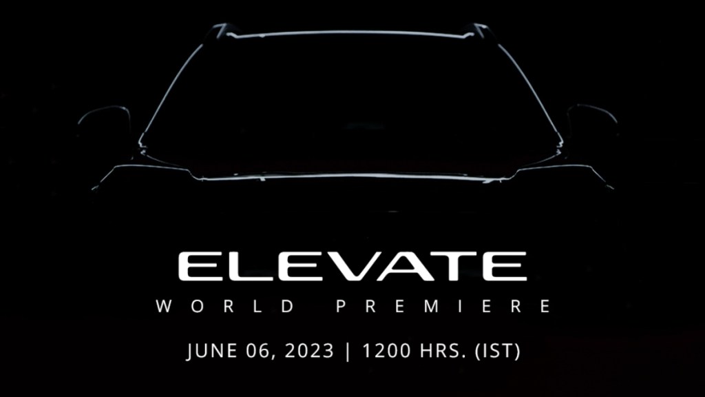 2023 Honda Elevate SUV world premiere today: Watch LIVE unveil here - Car News | The Financial ...