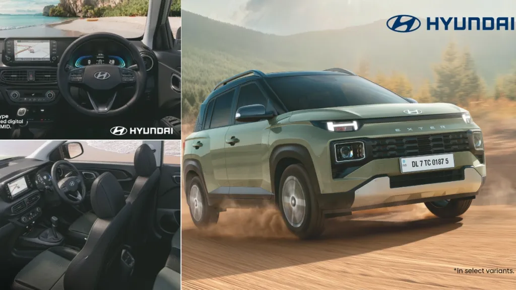 Hyundai Exter SUV's interior images officially revealed: Launch on July ...