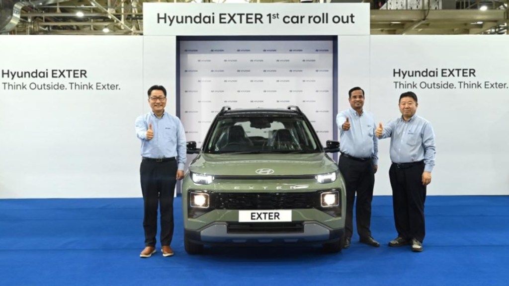 Hyundai Exter micro SUV production begins: India launch on July 10 - Car News | The Financial ...