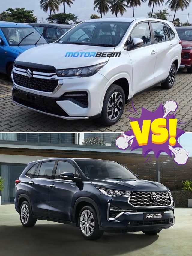 Maruti Suzuki Invicto vs Toyota Innova Hycross: Detailed comparison