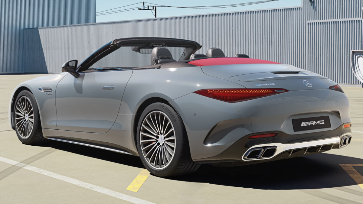 Mercedes-AMG SL 55 image gallery: A drop-top roadster with Rs 2.35 ...