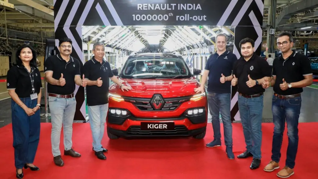 Renault India achieves 10,00,000 production milestone - Car News | The ...