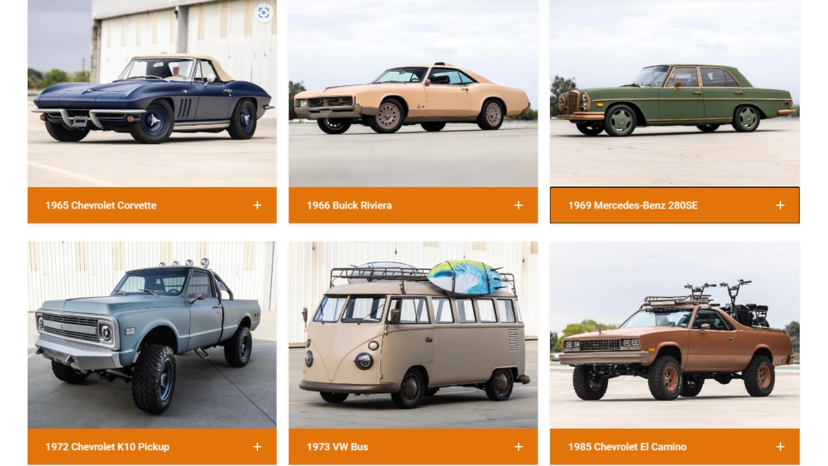 Robert Downey Jr’s 6 modified classic cars up for grabs - Car News ...