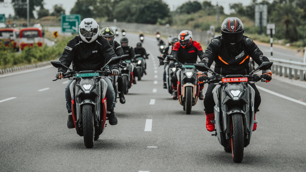 Ultraviolette launches UV Squadron: An electric motorcycle riding ...
