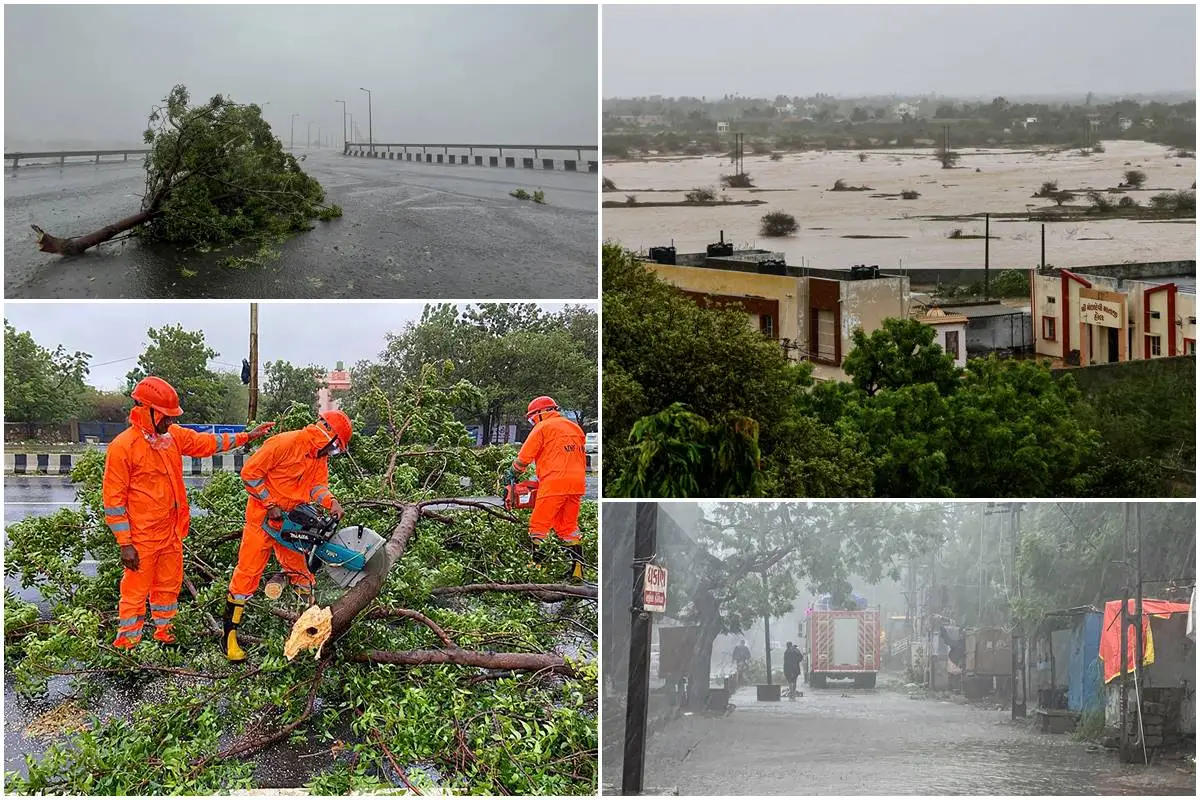 Cyclone Biparjoy leaves trail of devastation in Gujarat - SEE PICS - business-gallery News | The ...
