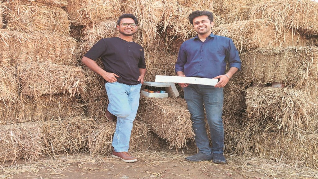 DHARAKSHA: Converting rice straw stubble to sustainable packaging ...