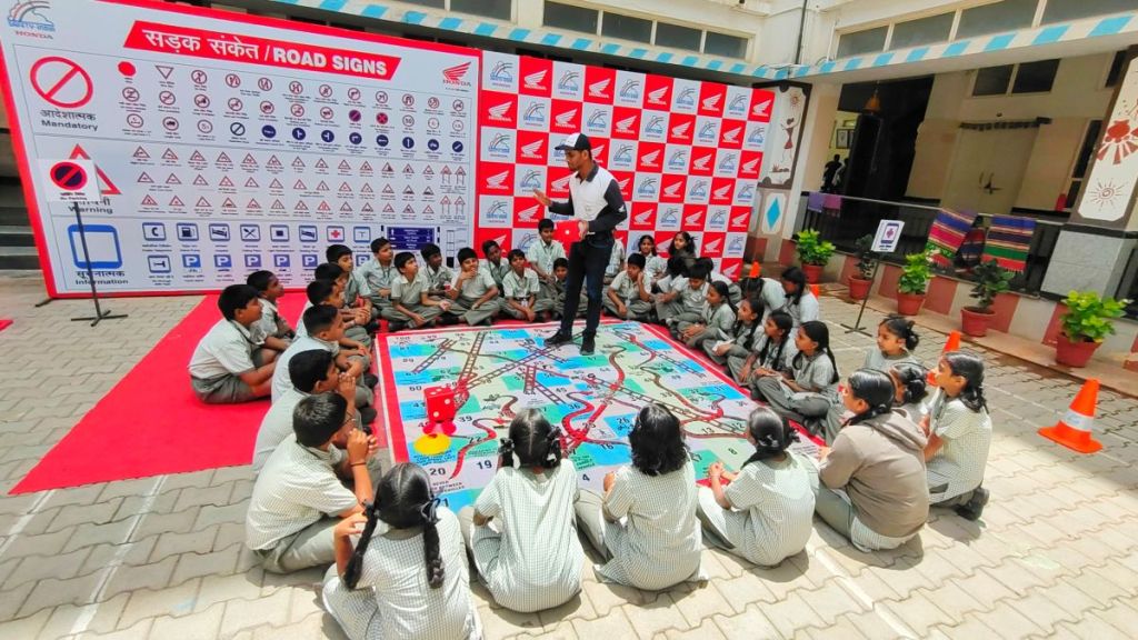 Honda Two-wheelers conducts road safety awareness campaign in Bengaluru ...