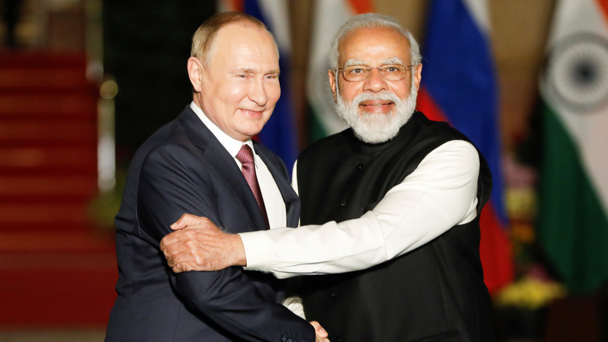 PM Modi extends support to Russian President Vladimir Putin - Defence ...