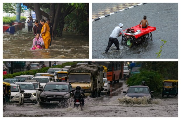 Heavy monsoon rains in North India: Respite from heat or commuters ...