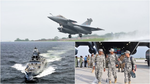 Indo-French Naval and Air Forces unite to celebrate Bastille Day in ...